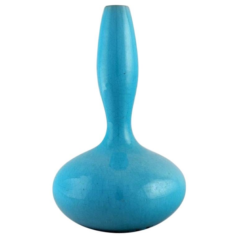 Clément Massier for Golfe Juan. Antique Vase in Glazed Ceramics For ...