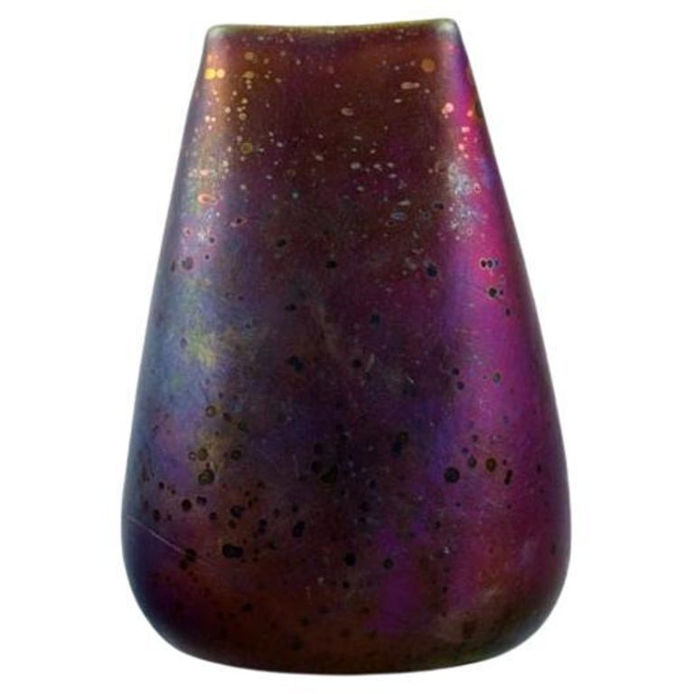 Clément Massier, France, Antique Vase in Glazed Ceramics at 1stDibs