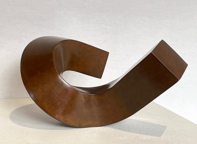 Clement Meadmore - "Swing" minimalist bronze sculpture For Sale at 1stDibs