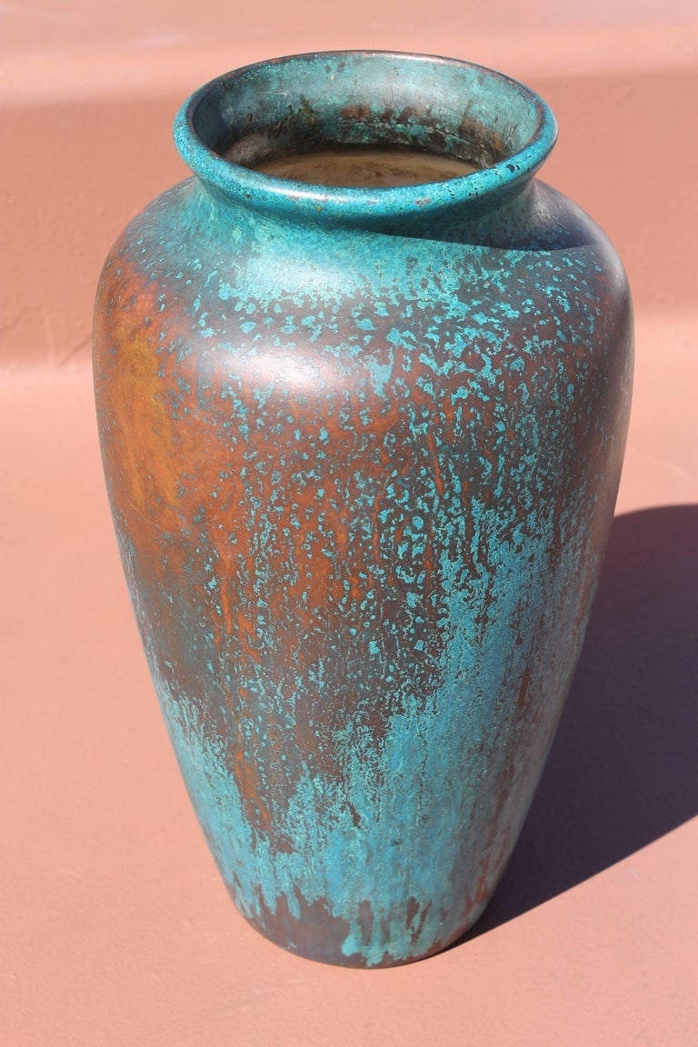 Clewell Copper-Clad Vase at 1stDibs | clewell pottery