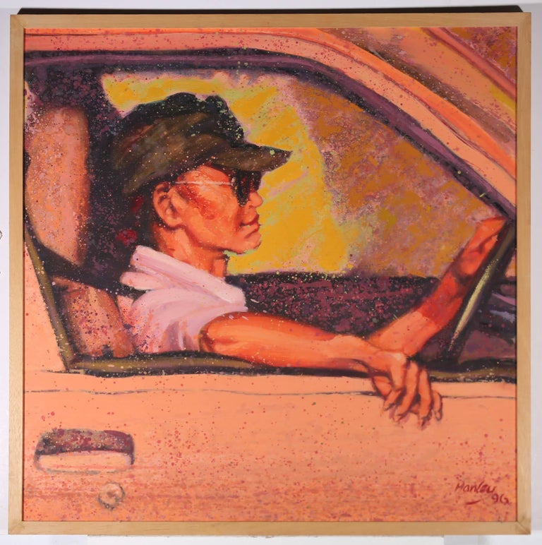 Clifford Hanley - Clifford Hanley (1948-2021) - 1996 Oil, Komrade For ...