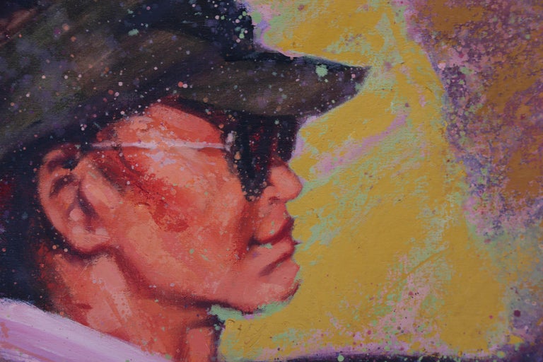 Clifford Hanley - Clifford Hanley (1948-2021) - 1996 Oil, Komrade For ...