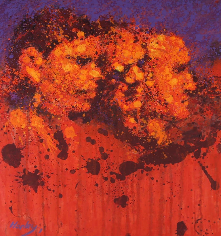 Clifford Hanley - Clifford Hanley (1948-2021) - 2001 Oil, The Golden ...
