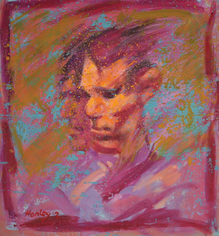 Clifford Hanley - Clifford Hanley (1948-2021) - 2002 Oil, Ectoplastic ...