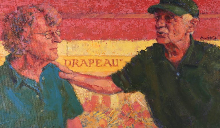 Clifford Hanley - Clifford Hanley (1948-2021) - 2005 Oil, June and John ...