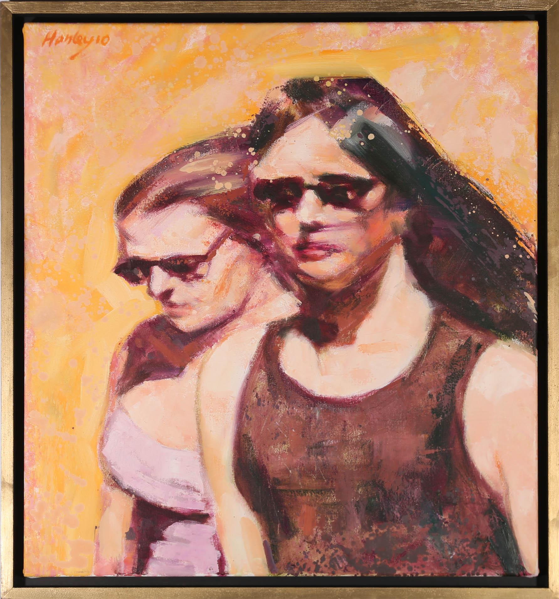 Clifford Hanley - Clifford Hanley (1948-2021) - 1997 Oil, Homage A BR ...