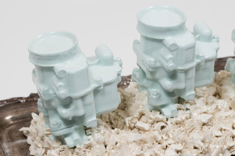 Clint Neufeld - Six pack on a silver platter For Sale at 1stDibs