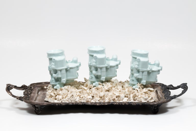 Clint Neufeld - Six pack on a silver platter For Sale at 1stDibs