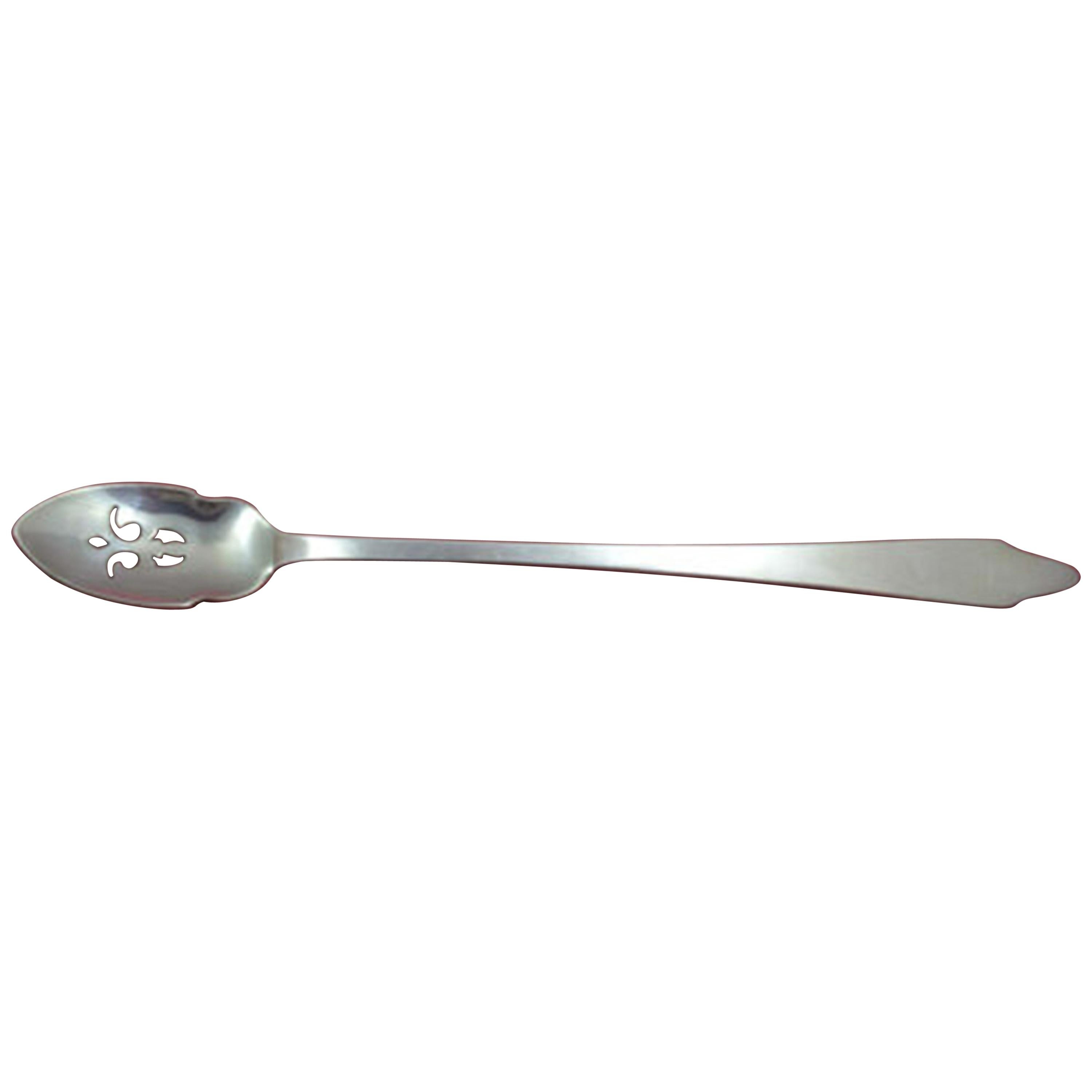 Feather Edge by Tiffany and Co. Sterling Olive Spoon Pierced Long ...
