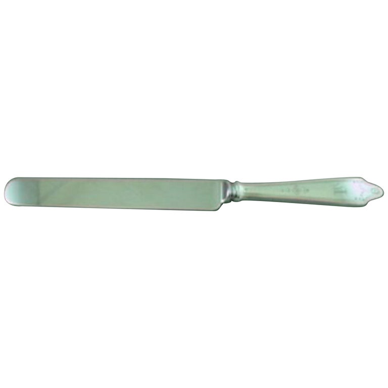 Clinton Engraved by Tiffany and Co. Sterling Silver Banquet Knife For ...