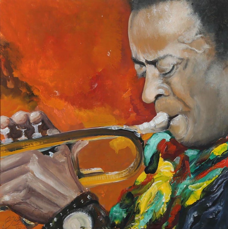 Clive Fredriksson - Clive Fredriksson - Contemporary Acrylic, Portrait ...