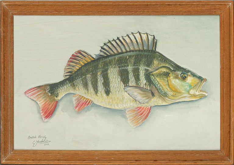 Clive Fredriksson - Clive Fredriksson - Contemporary Oil, British Perch ...