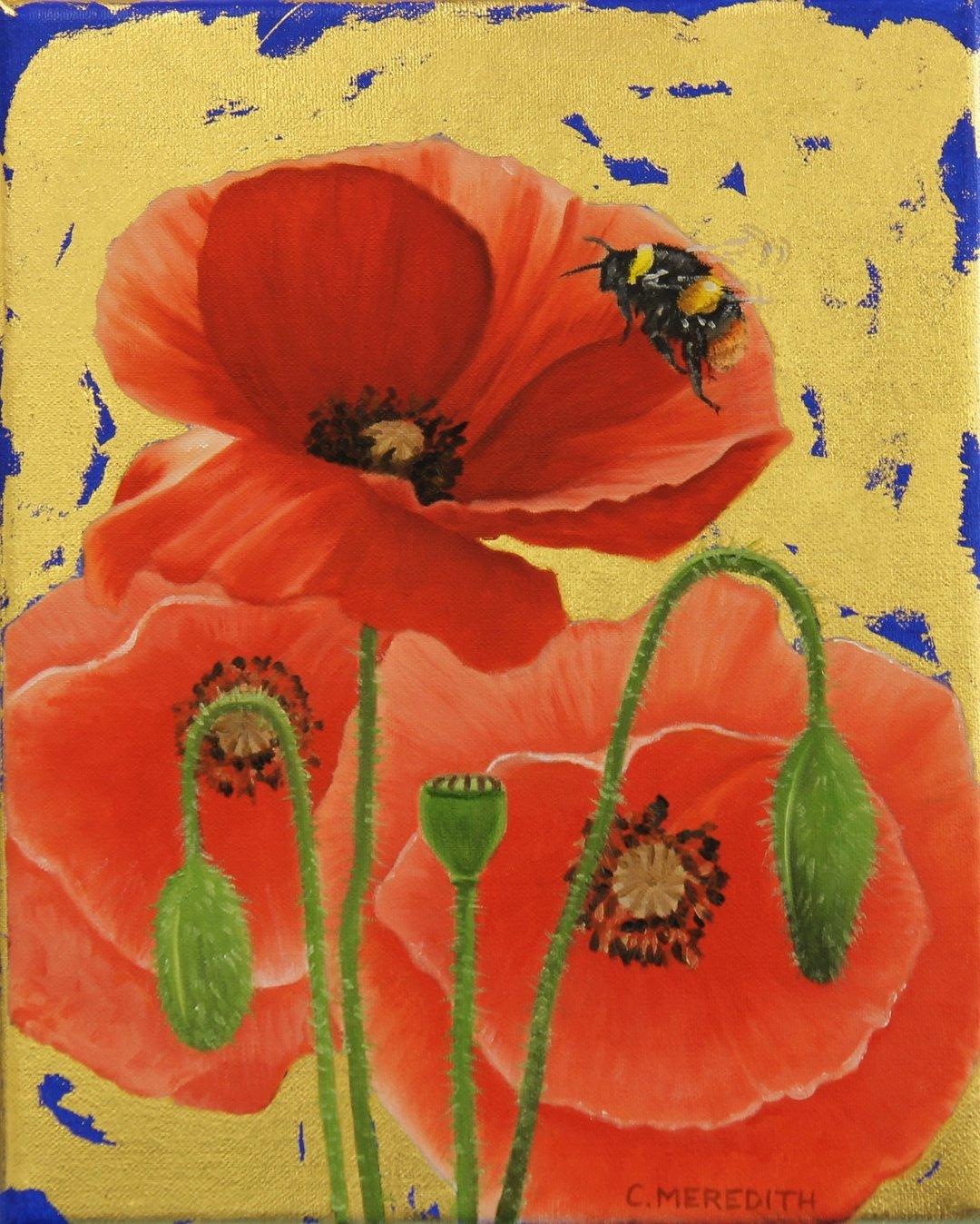 Fiona Morley - Love Is, abstract wire and oil on canvas painting, with ...