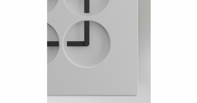 ClockClock 24 'Grey' Kinetic Wall Sculpture by Humans Since 1982 For ...