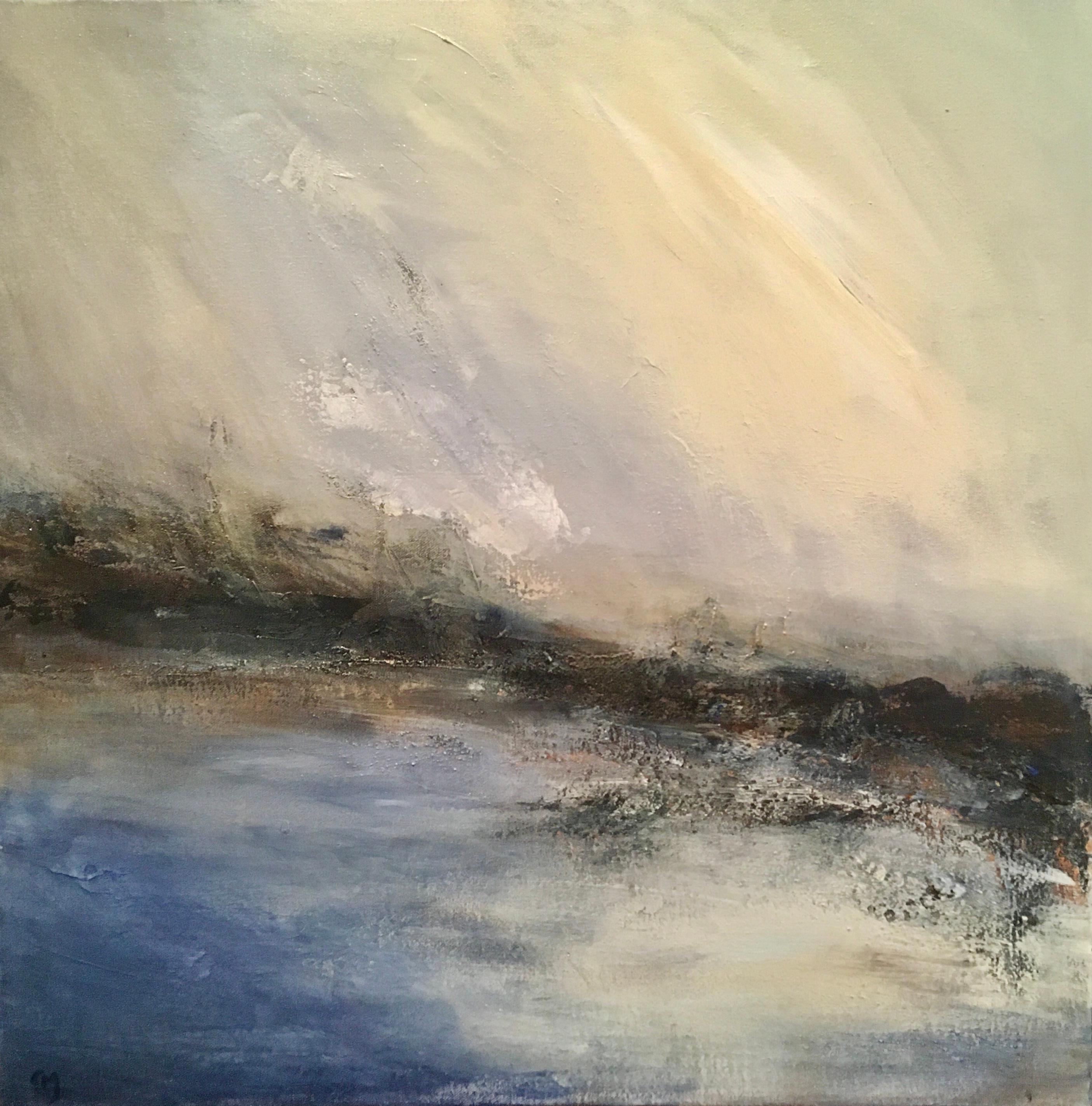 Clodagh Meiklejohn - The Boat - A Contemporary Landscape Painting by ...
