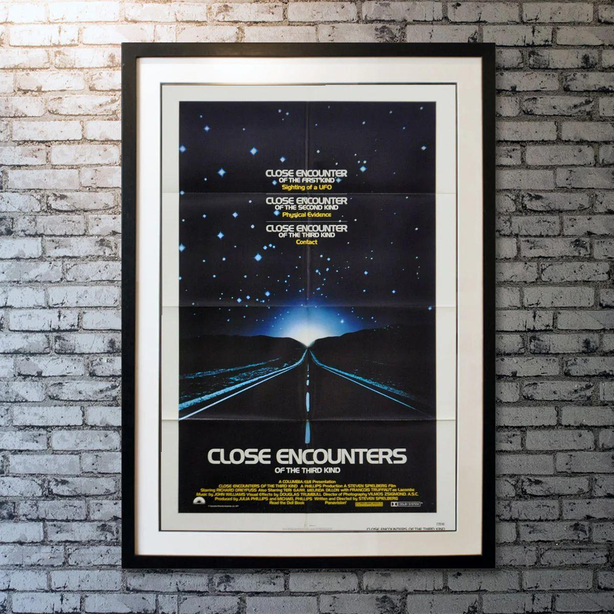 Close Encounters of The Third Kind, Unframed Poster, 1977 For Sale at ...