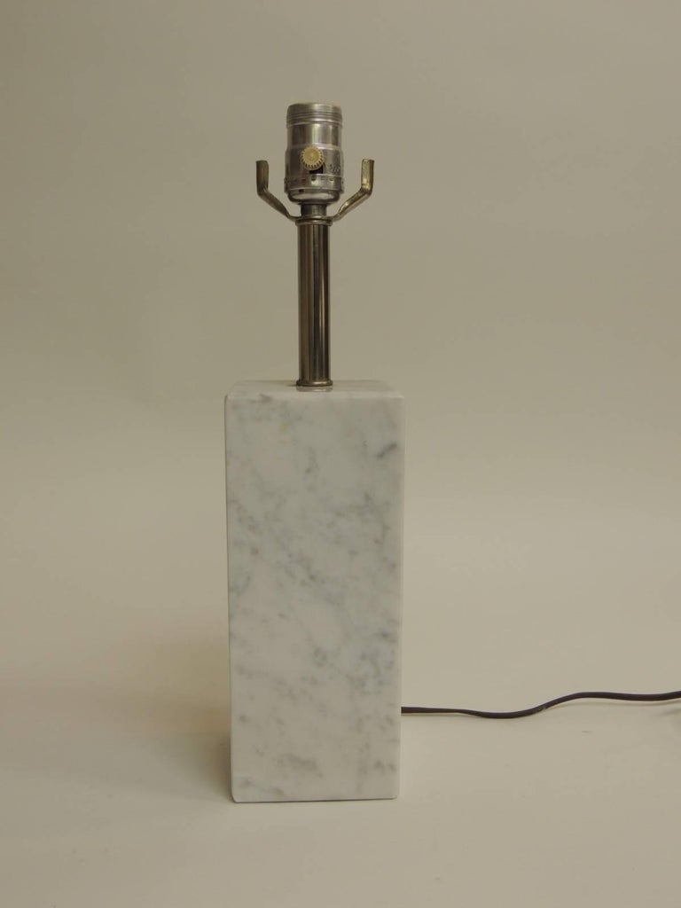 CLOSE OUT SALE: Mid-Century Modern Architectural Square Marble Column ...