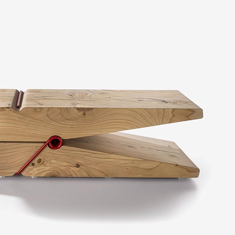 Clothespin Medium Cedar Bench For Sale at 1stDibs | clothespin bench