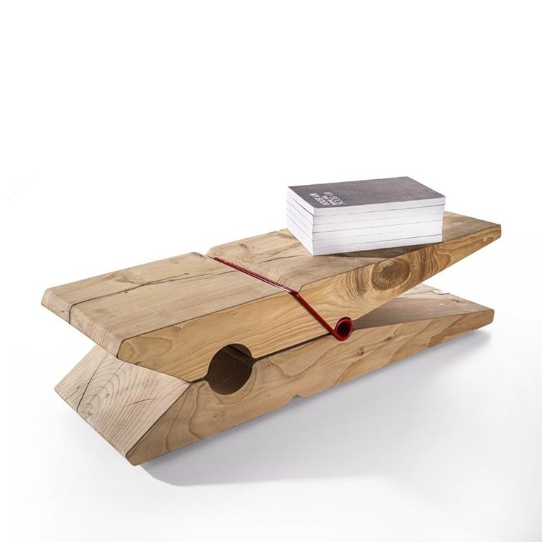 Clothespin Medium Cedar Bench For Sale at 1stDibs | clothespin bench