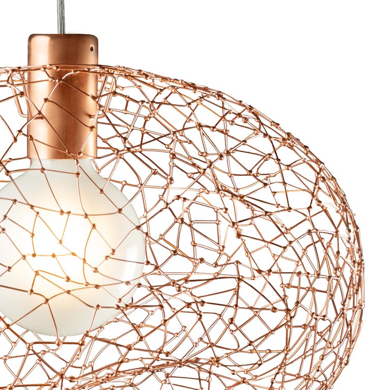 Cloud 'Copper' Pendant Lights by Ango, Unique Hand-Weld Design in Jewel ...