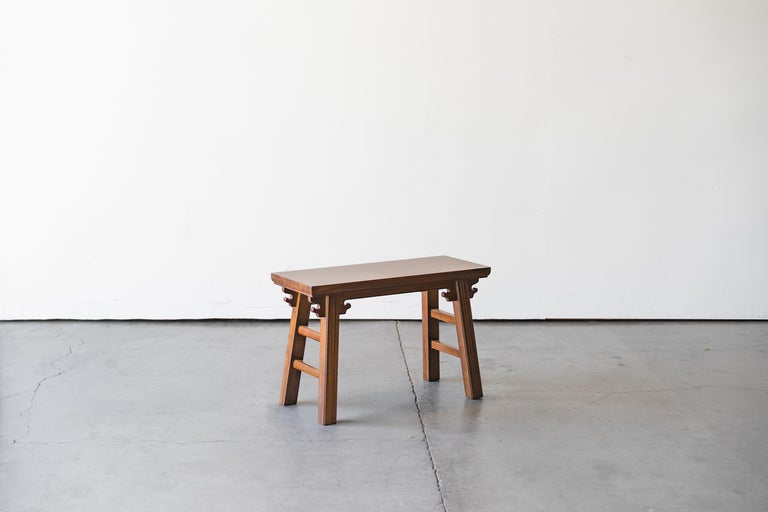 Cloud Stand, Black Walnut Accent Stand For Sale at 1stDibs