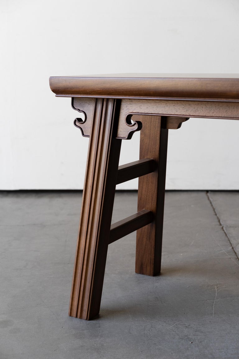 Cloud Stand, Black Walnut Accent Stand For Sale at 1stDibs