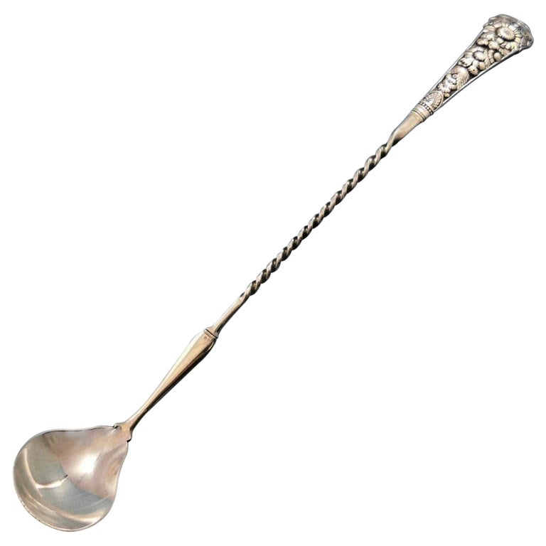 Cluny by Gorham Sterling Silver Claret Serving Ladle Twist Handle For ...