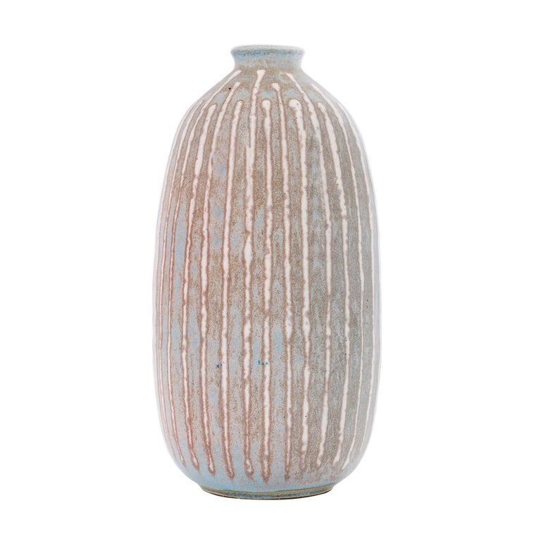Clyde Burt Ceramic Vase For Sale at 1stDibs