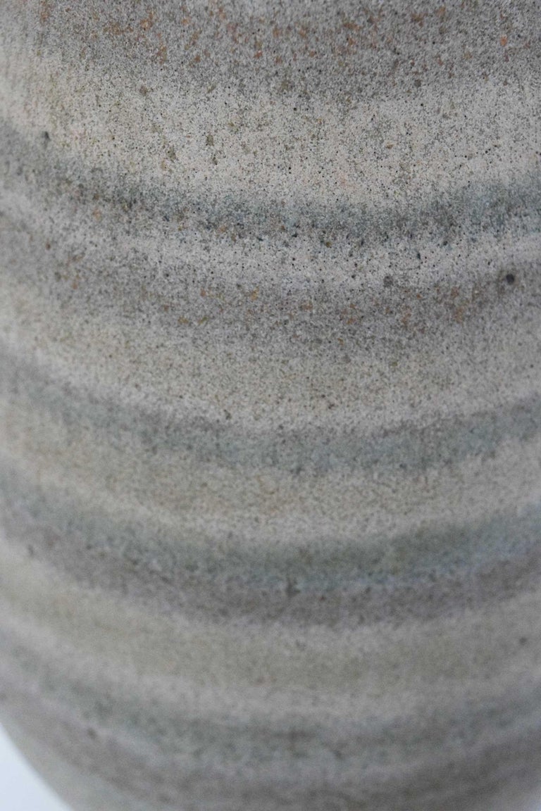 Clyde Burt Ceramic Vase with Lid For Sale at 1stDibs