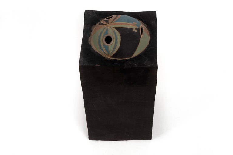 Clyde Burt Figural Ceramic Face on Plinth For Sale at 1stDibs | ceramic ...