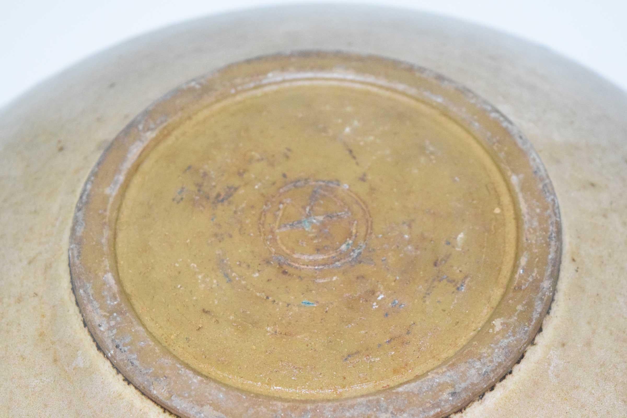 Clyde Burt Large Ceramic Bowl at 1stDibs | clyde hedrich