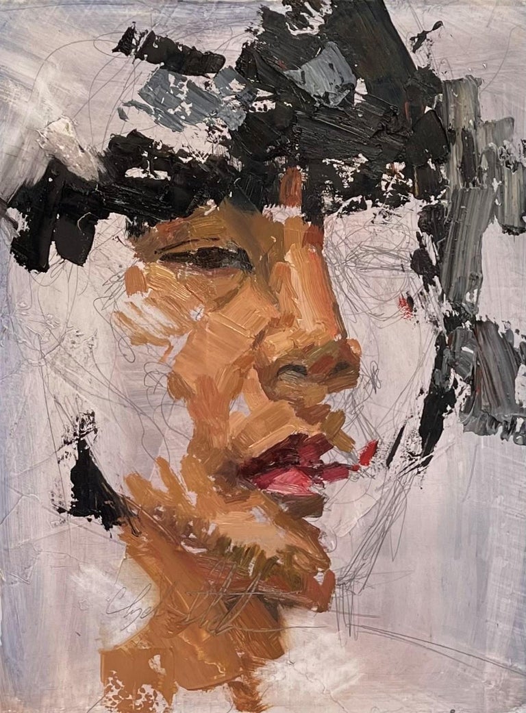 Clyde Steadman - "Undone," Oil Painting For Sale at 1stDibs