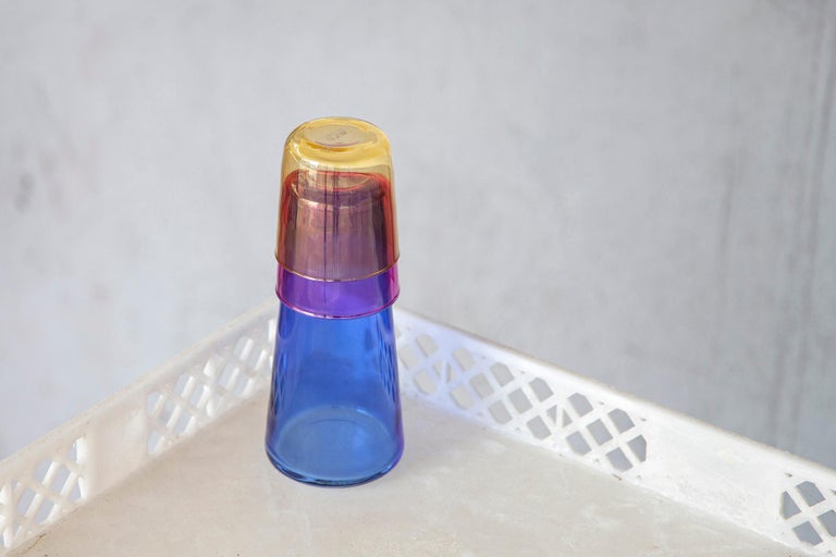 Cmyk, Playful Color Theory Inspired Glass and Carafe Set by Ojeam ...