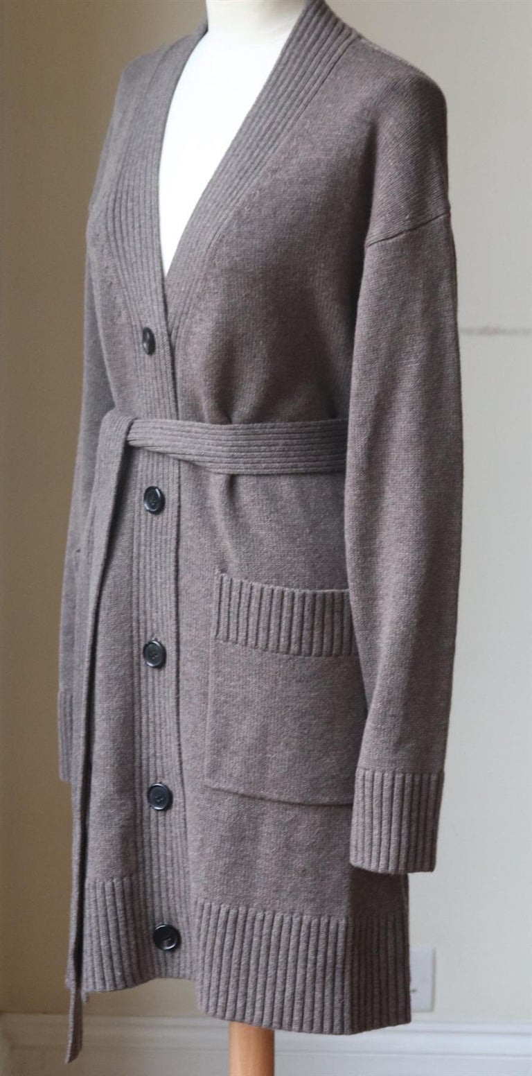 Co Belted Wool and Cashmere Blend Cardigan at 1stDibs