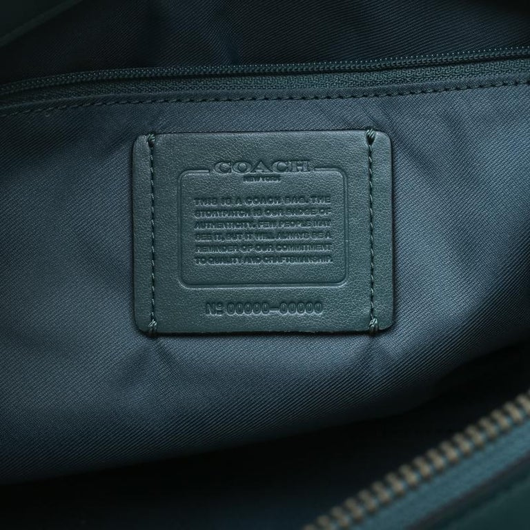 Coach Deep Green Leather Swagger 27 Satchel For Sale at 1stDibs | green ...