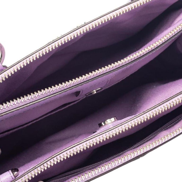 Coach Lilac Leather Mini Christie Carryall Satchel For Sale at 1stDibs ...