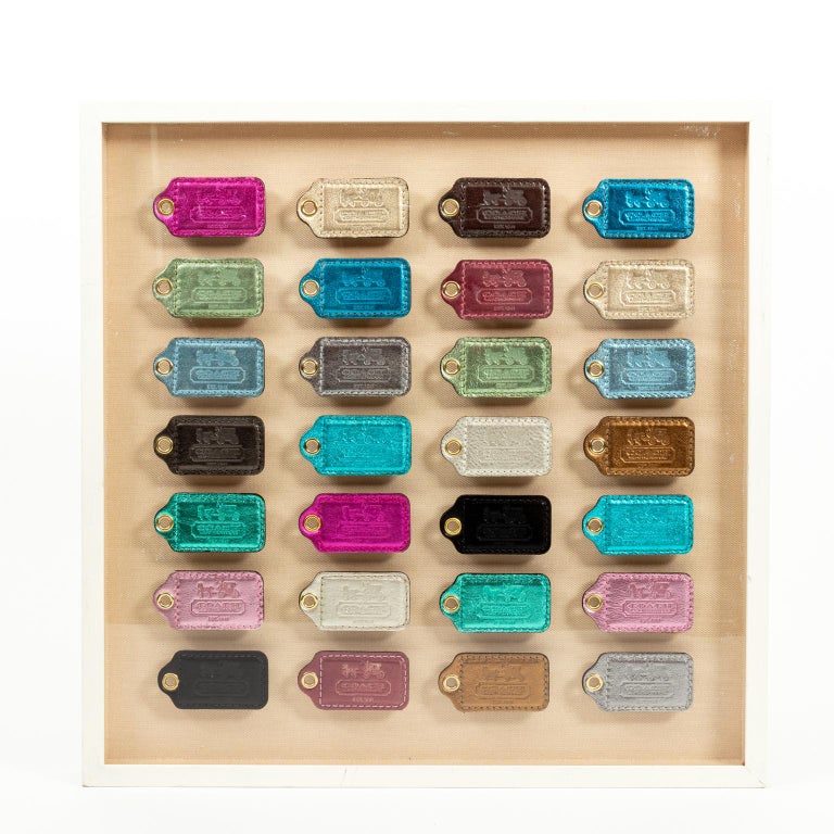 Coach Luggage Tag Store Display From NYC Store For Sale at 1stDibs ...