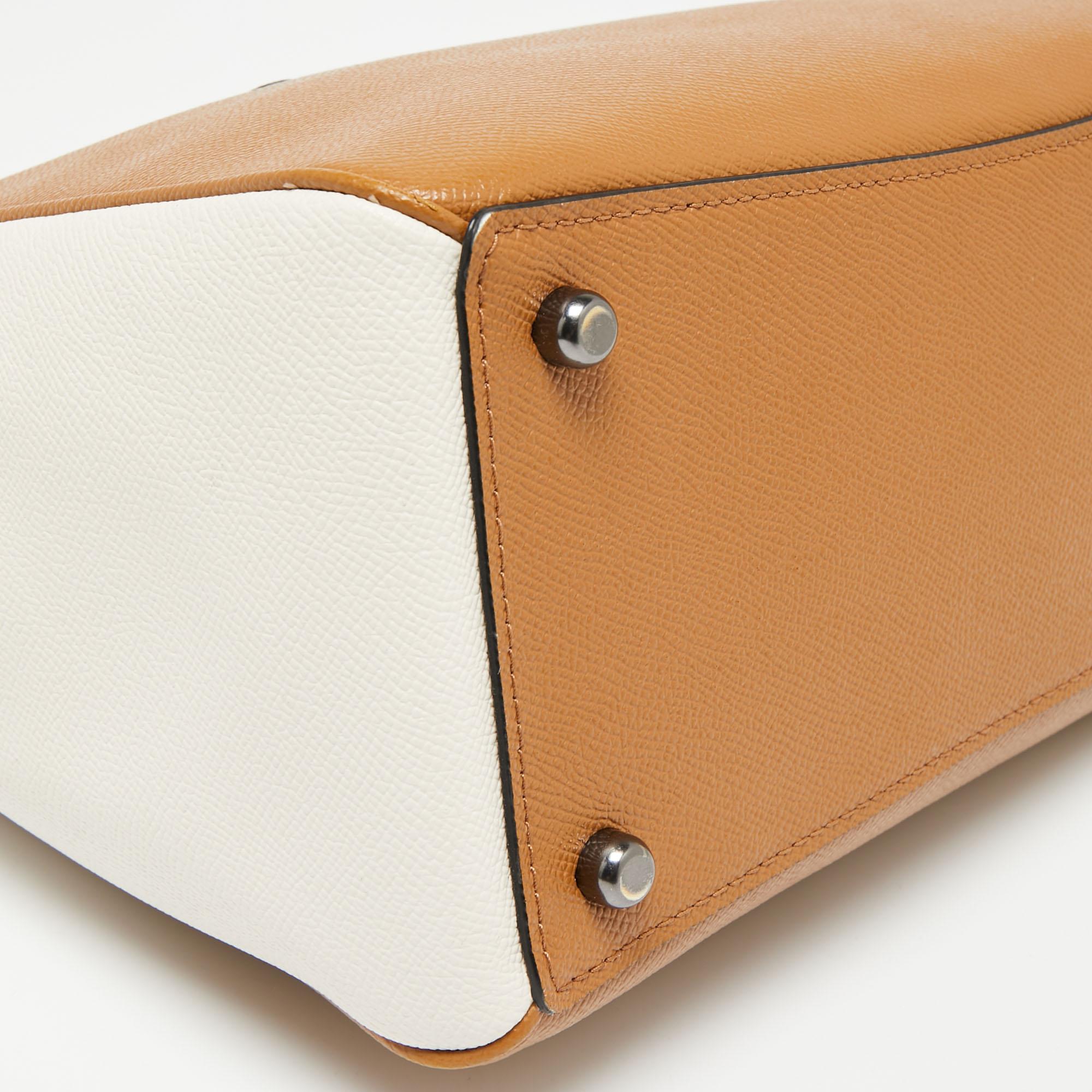 Coach Tri-Color Leather Surrey Carryall Tote at 1stDibs | coach ...