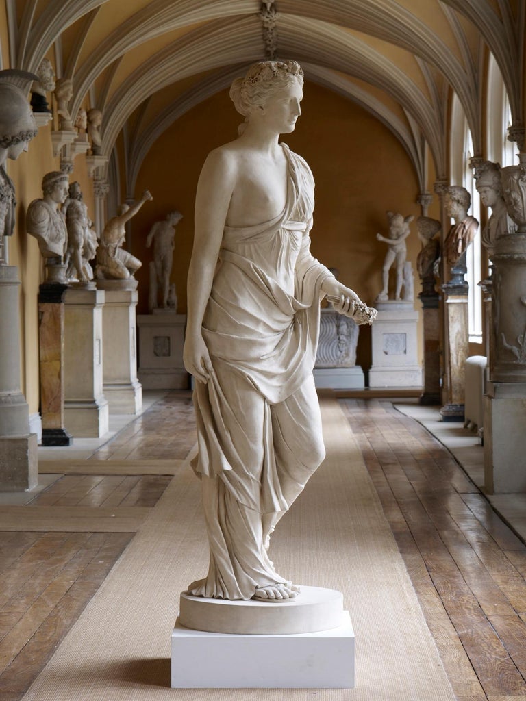 Coade - Classical-Style (18th century) Statue of 'Spring' in Coade ...