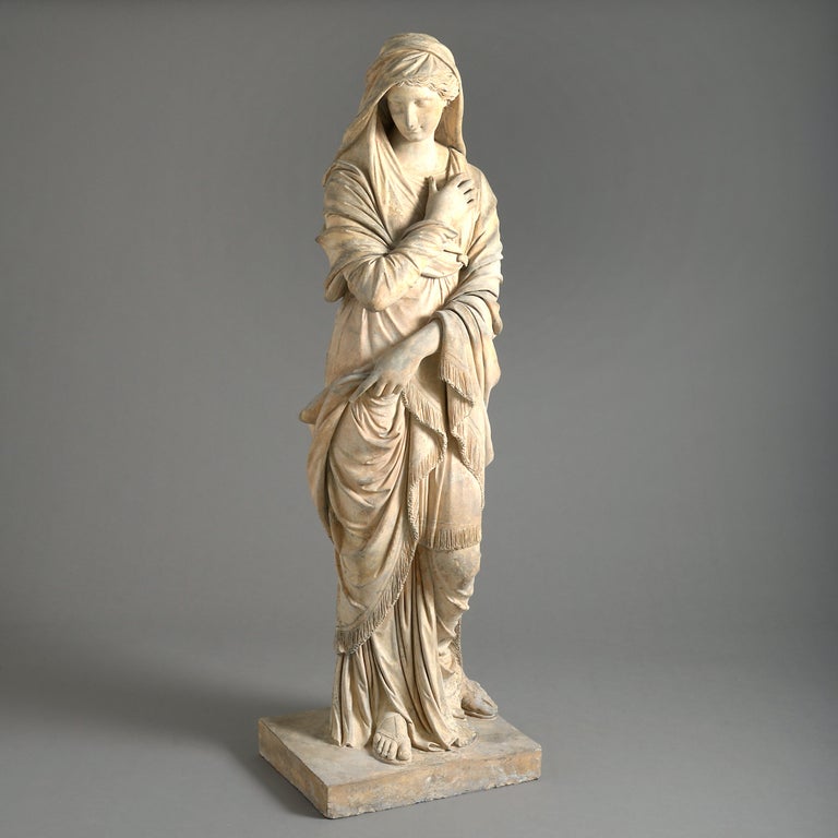 Coade Stone Figure of a Vestal at 1stDibs | coade stone for sale