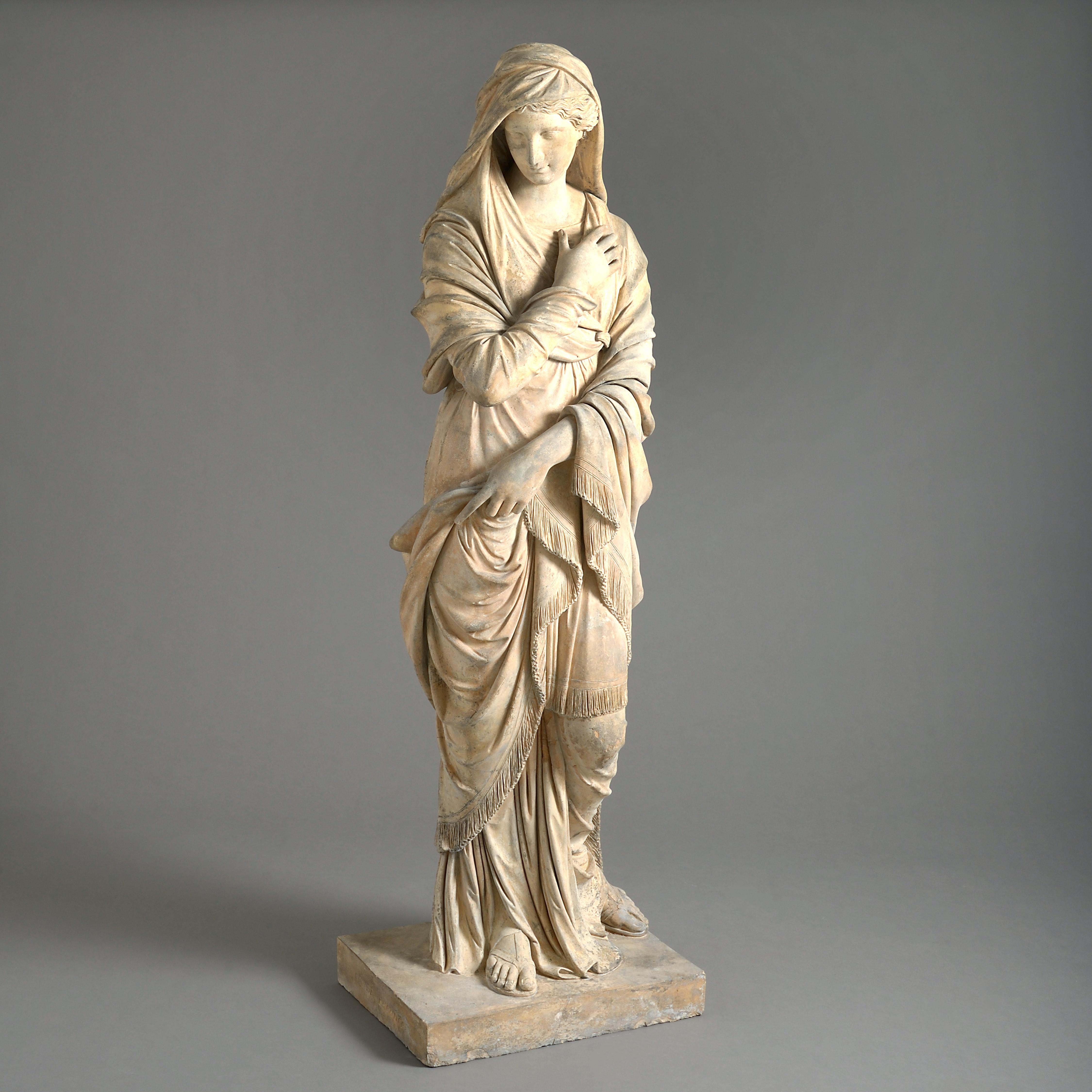 Coade Stone Figure of a Vestal at 1stDibs | coade stone for sale