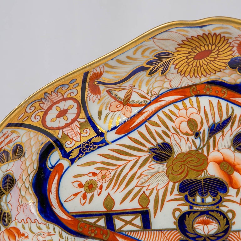 Coalport Admiral Nelson Pattern Oval Dishes, England, circa 1810 at 1stDibs