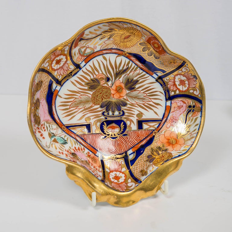 Coalport Admiral Nelson Shell Shaped Dishes, England, circa 1810 at 1stDibs