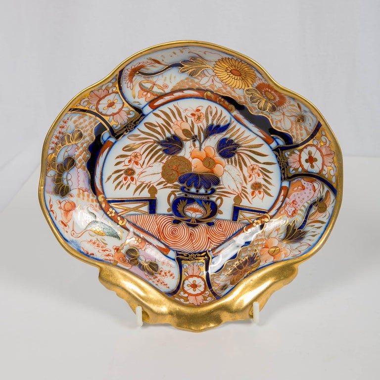Coalport Admiral Nelson Shell Shaped Dishes, England, circa 1810 at 1stDibs