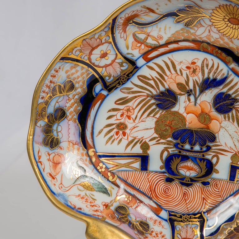 Coalport Admiral Nelson Shell Shaped Dishes, England, circa 1810 at 1stDibs