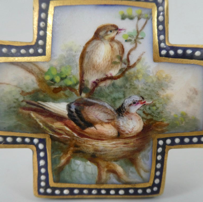 Coalport Porcelain Box, Birds Painted by John Randall, circa 1870 at ...
