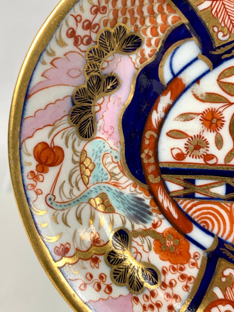 Coalport Porcelain Teapot Stand Hand-Painted Admiral Nelson Pattern ...