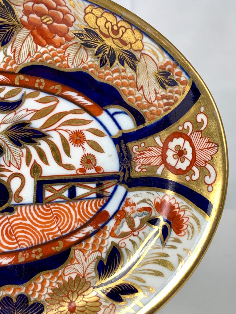 Coalport Porcelain Teapot Stand Hand-Painted Admiral Nelson Pattern ...