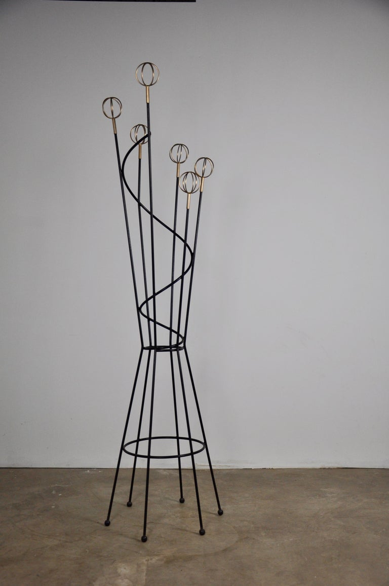 Coat Rack Geo Astrobale by Roger Feraud, 1950s For Sale at 1stDibs