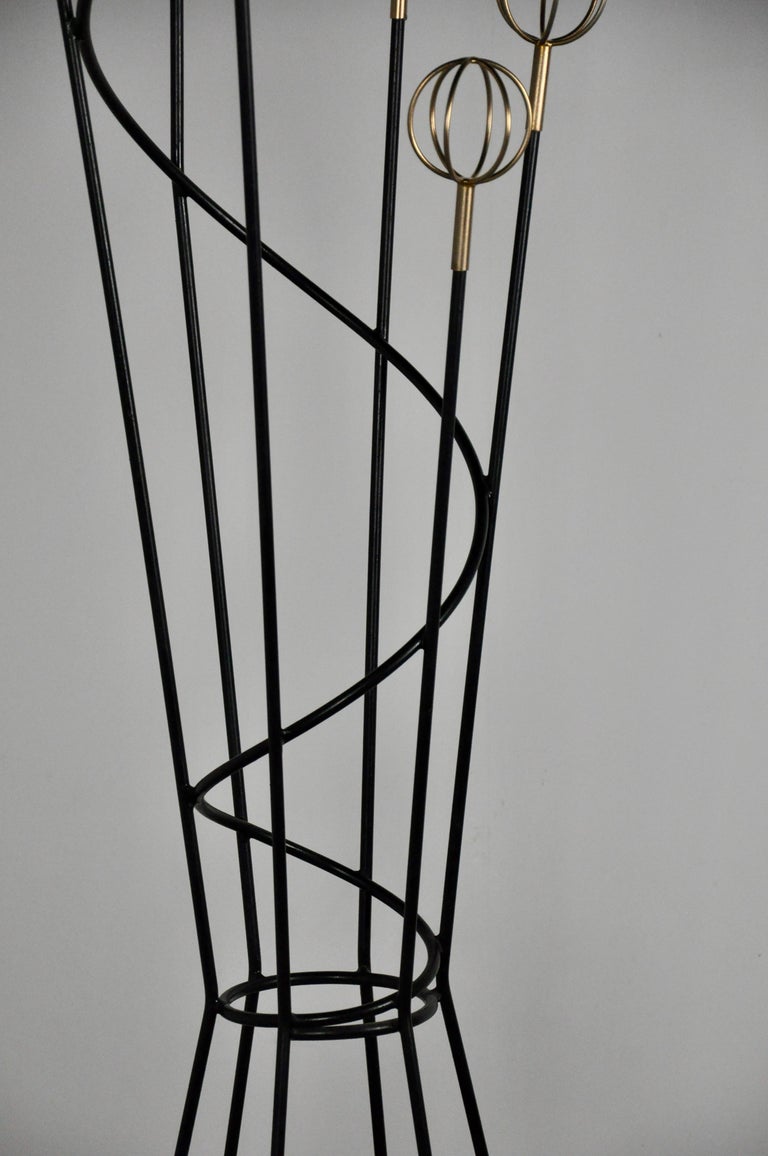 Coat Rack Geo Astrobale by Roger Feraud, 1950s For Sale at 1stDibs